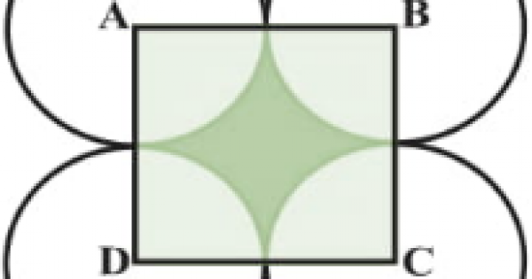 In This Figure Abcd Is A Square Of Side 14 Cm With Centres A B C